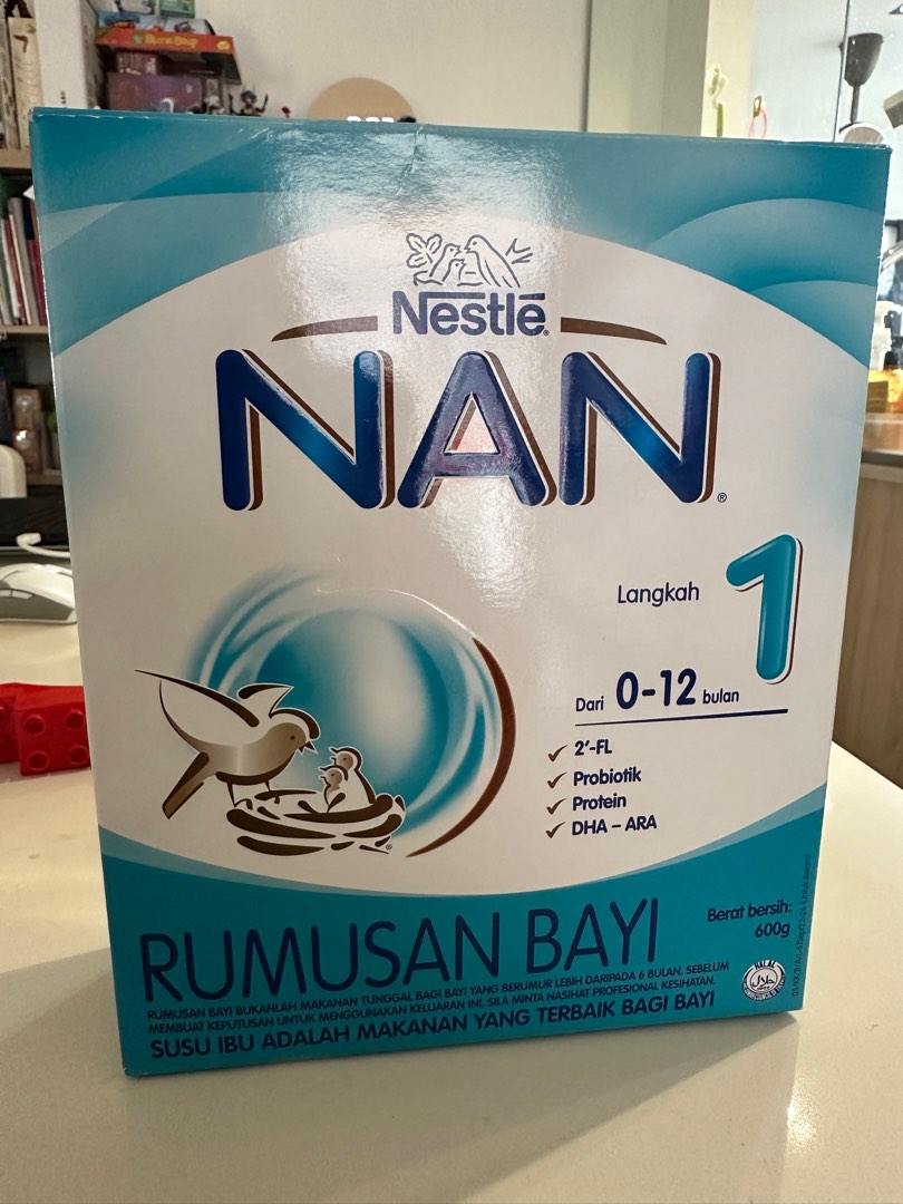Nestle NAN 1 Baby Formula (0-12 Months), Babies & Kids, Nursing ...