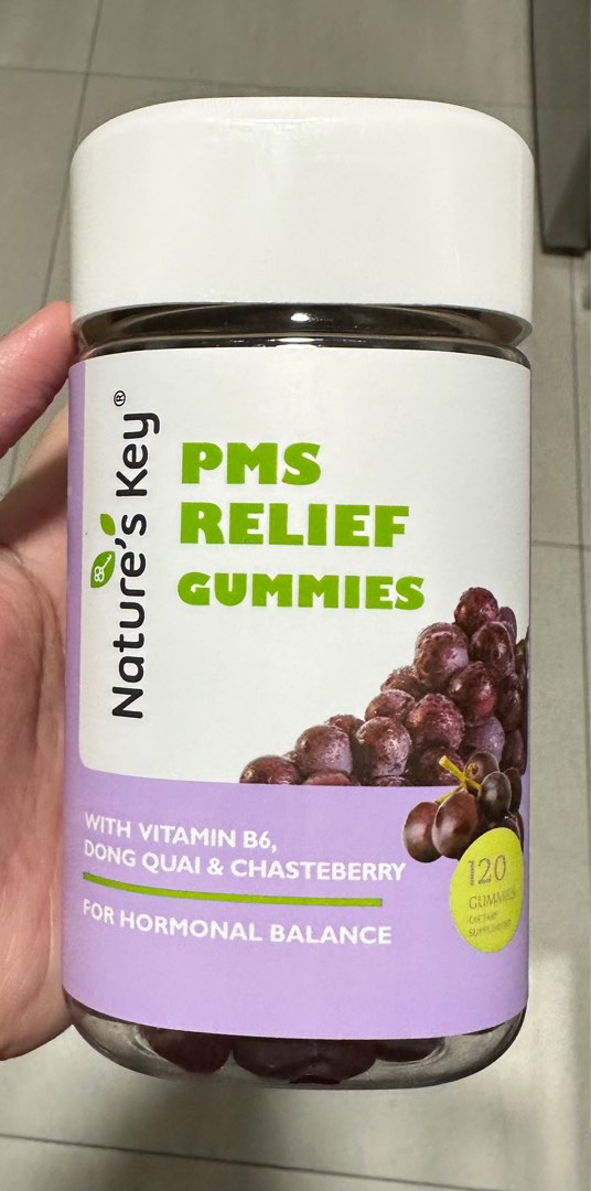 PMS Relief Gummies, Health & Nutrition, Health Supplements, Vitamins ...