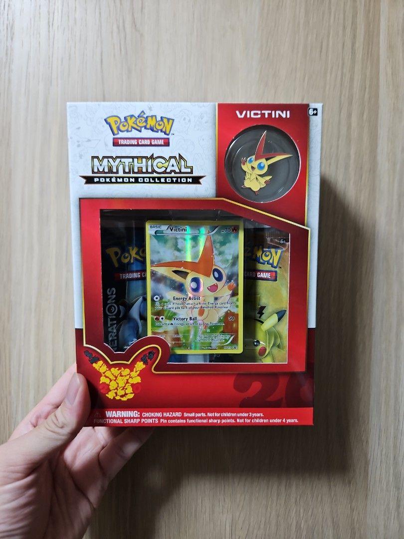 Pokemon TCG Card 20th Anniversary Generations Victini Mythical ...