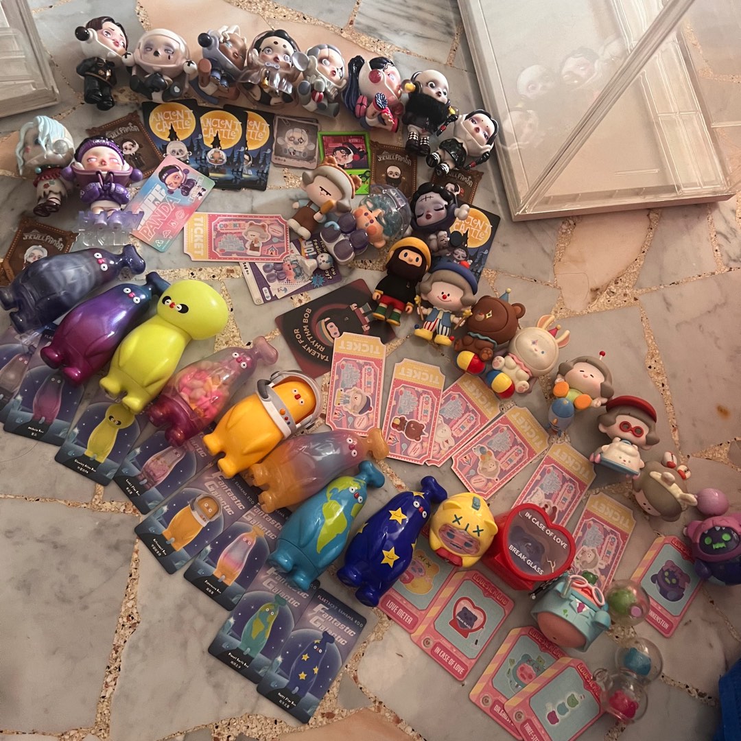 Popmart - skullpanda / pino jelly / flapjacks and more, Hobbies & Toys ...