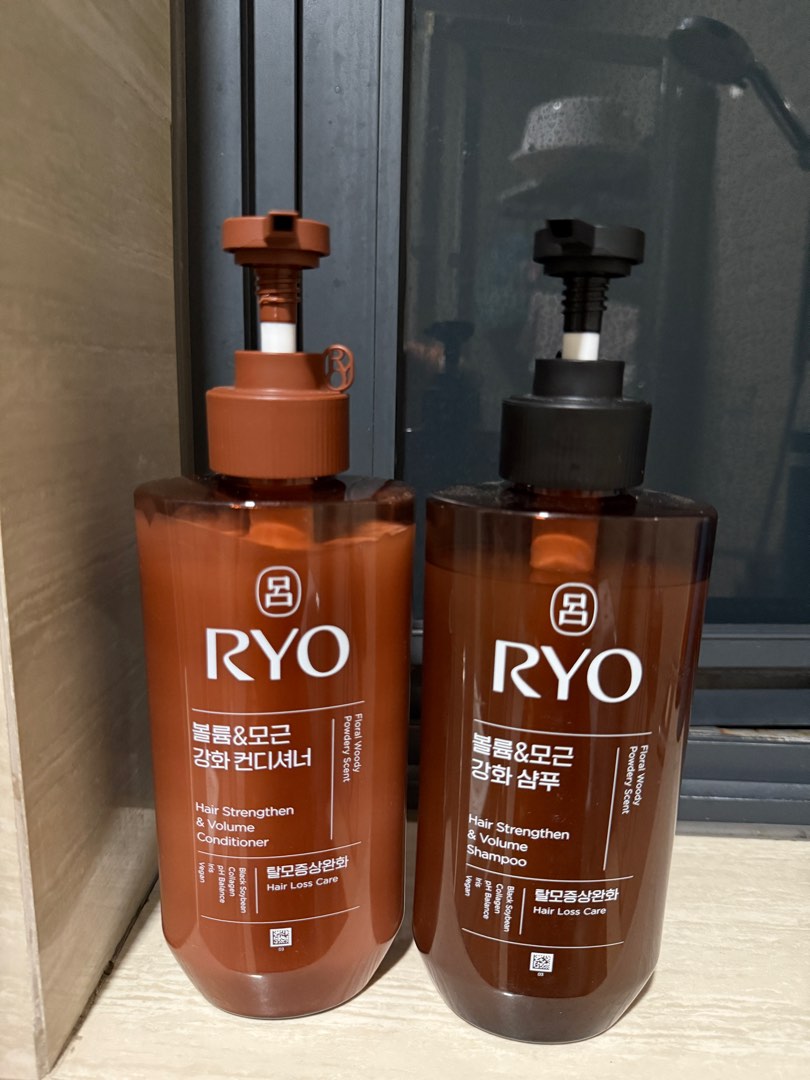 RYO Hair Strengthen & Volume Shampoo & Conditioner Set, Beauty ...