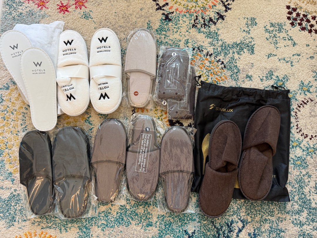 Singapore Airline & hotel Slippers - New, Everything Else on Carousell