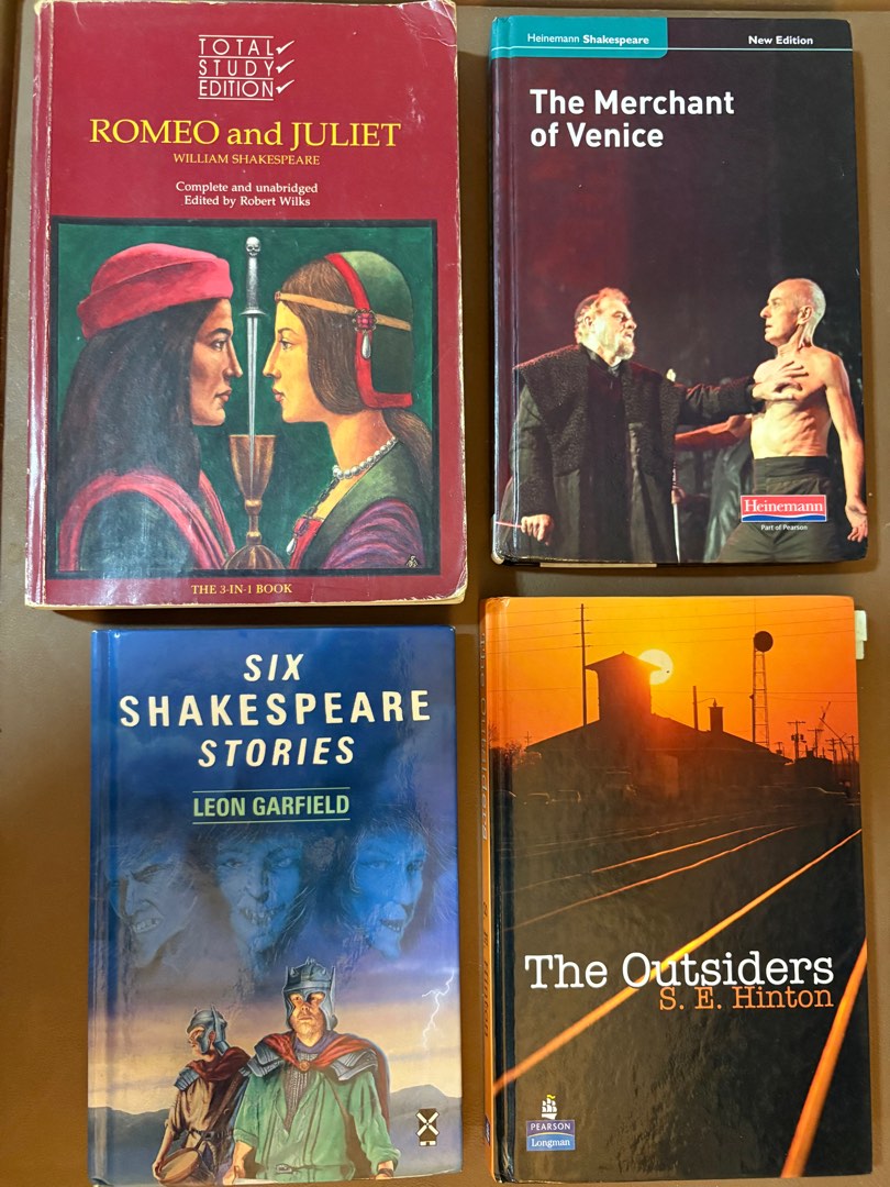 Six Shakespeare Stories, The Merchant of Venice, The Outsiders, Romeo ...