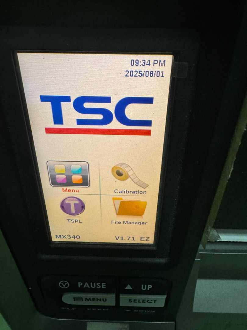TSC 條碼機 Tonch Panel MX360, 電腦＆科技, 商務用科技產品 - Carousell