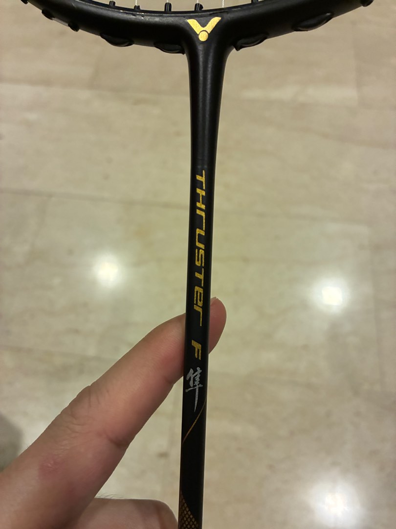 Victor Thruster F Enhanced Badminton Racket, Sports Equipment, Sports ...