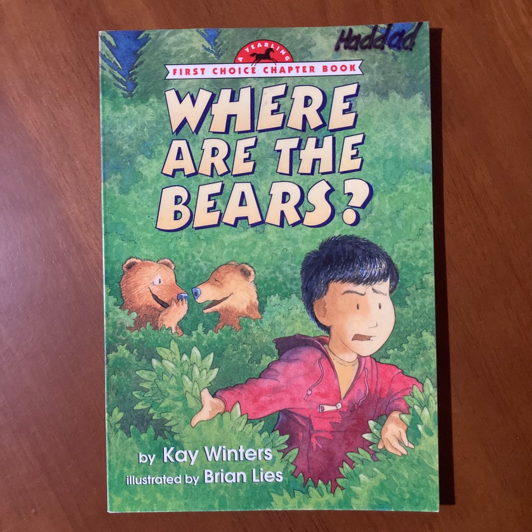 Where Are The Bears? By Kay Winters, Illustrated by Brian Lies (Chapter ...