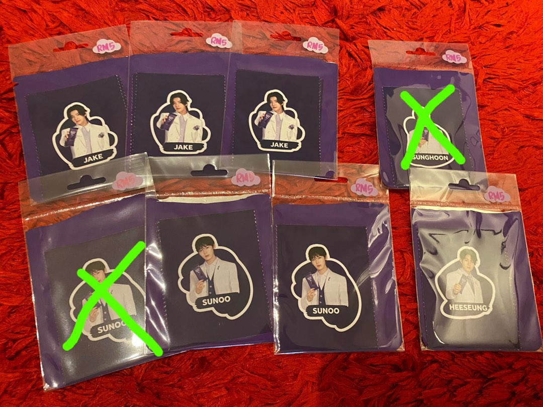 WTS Enhypen Cadbury Sticker pack, Hobbies & Toys, Collectibles ...