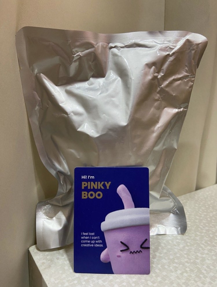 ZUS Buddy Pinky Boo Anxiety Plush, Hobbies & Toys, Toys & Games on Carousell