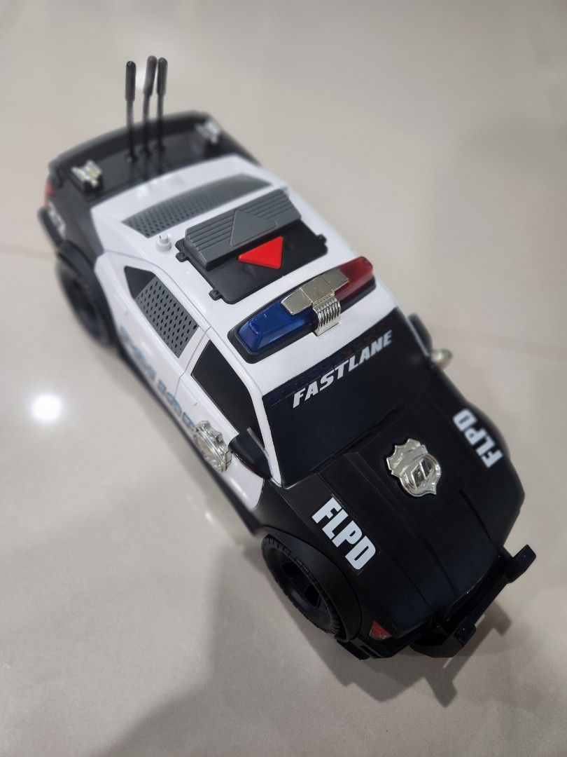 Big Police Car Toy, Hobbies & Toys, Toys & Games on Carousell