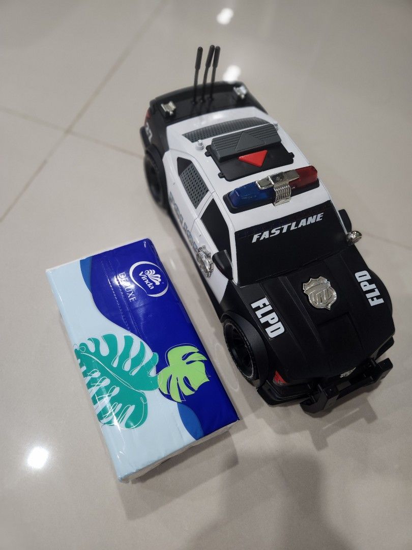 Big Police Car Toy, Hobbies & Toys, Toys & Games on Carousell