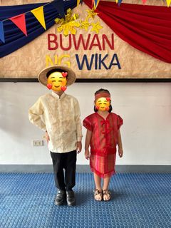 Barong Tagalog, Salakot, Black Pants for Buwan ng Wika Costume, Babies ...
