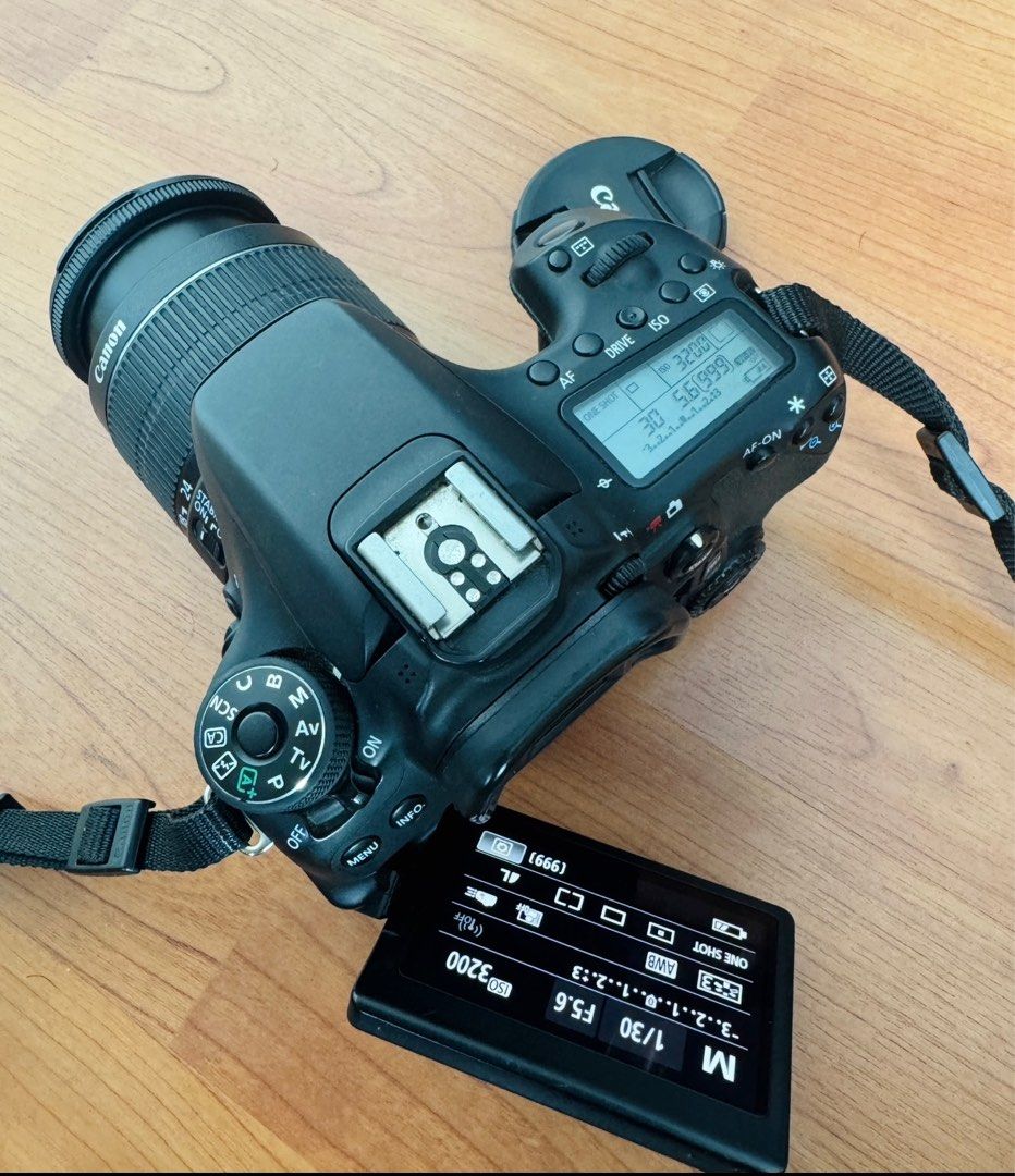 CANON EOS 70D WIFI TOUCH SCREEN WITH CANON EF-S 18-55MM KIT LENS ( SC ...