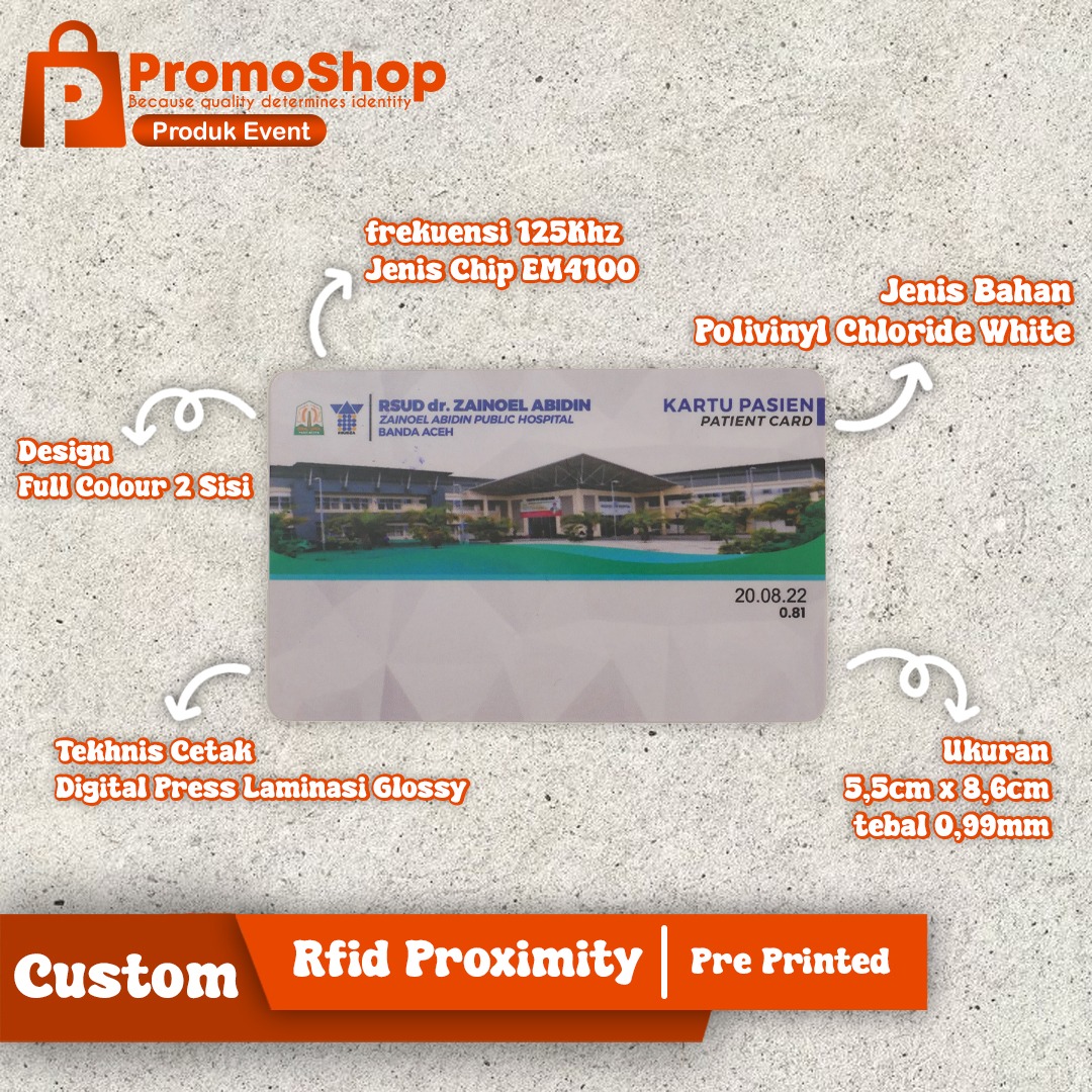 Custom Kartu Akses Cetak Rfid Card Harga Murah Di Jakarta, Jasa ...
