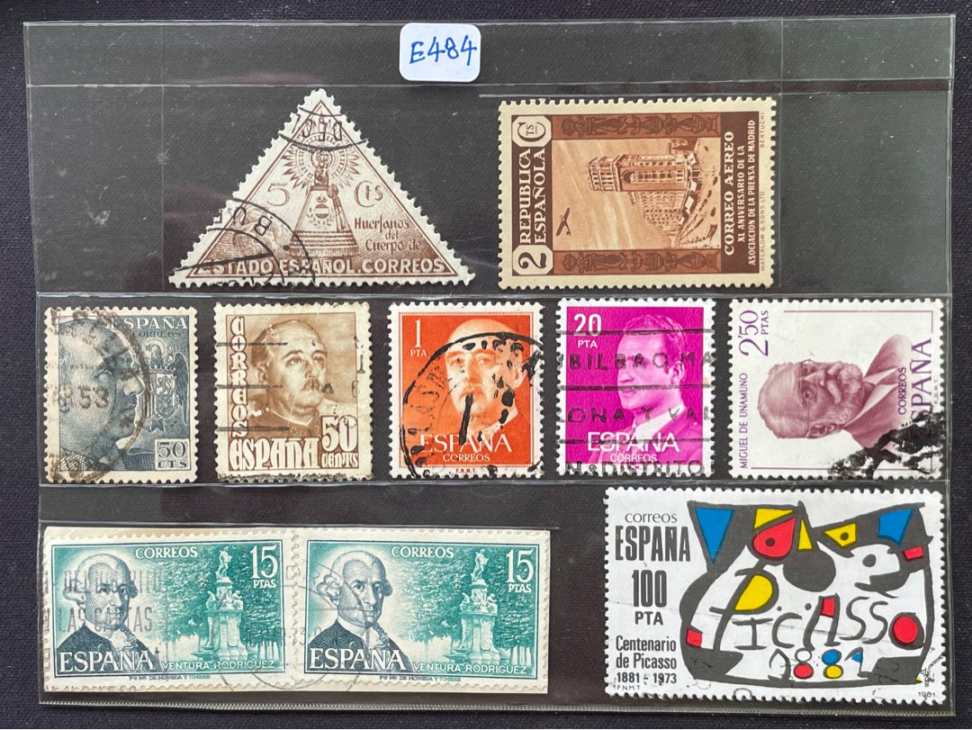 E484 - Europe Spain Triangle Charity, 1936 Madrid Press Landmark, 1939 ...