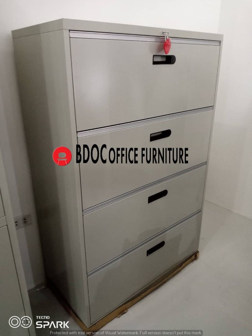 Fabric with Glass Office Partition - Mobile Pedestal Steel Cabinet ...