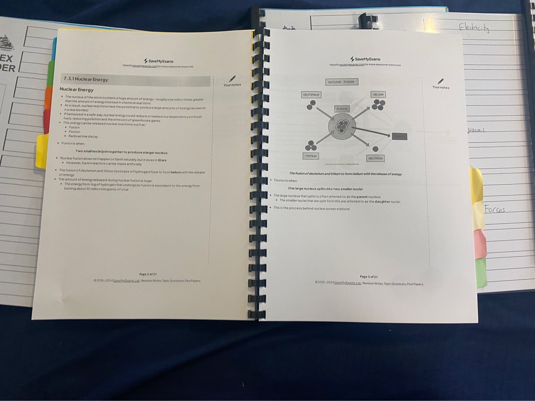 FULL IGCSE PHYSICS PROFESSIONAL NOTES, Hobbies & Toys, Books ...