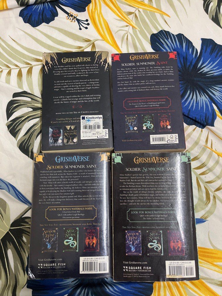 Grishaverse Series by Leigh Bardugo [Open for Nego], Hobbies & Toys ...