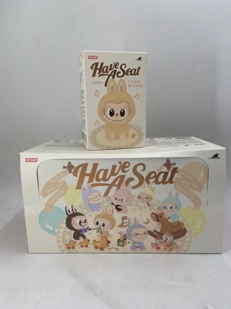 Have A Seat Labubu full set, Hobbies & Toys, Toys & Games on Carousell