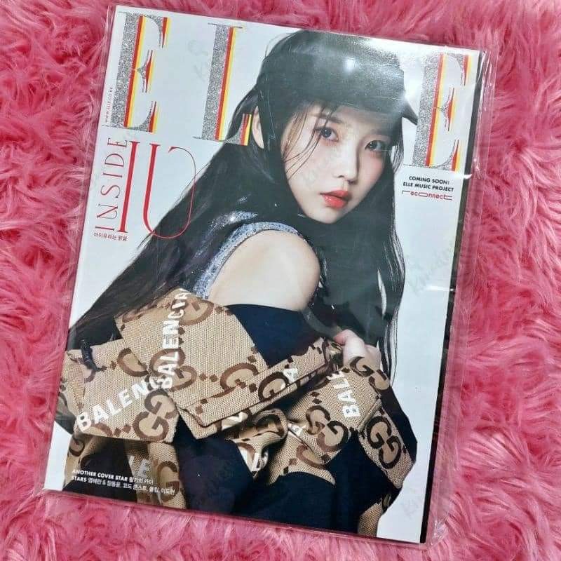 IU Cover - Elle Korea Magazine, Hobbies & Toys, Memorabilia ...