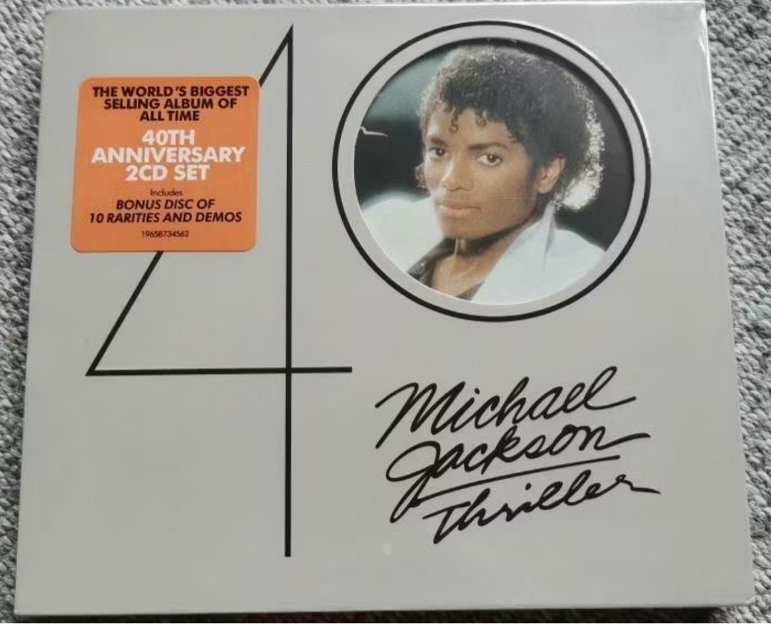 Michael Jackson : Thriller 40th Anniversary 2CD Album, Hobbies & Toys ...