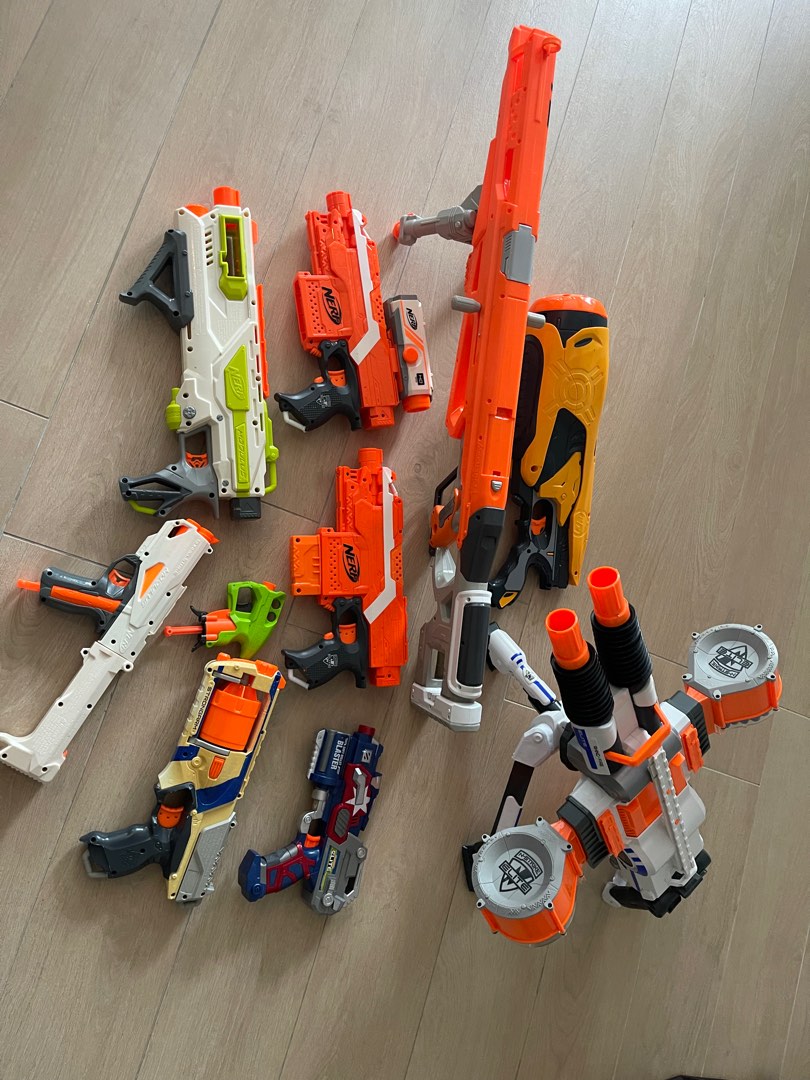 Nerf Gun Collection - Various Models, Hobbies & Toys, Toys & Games on ...