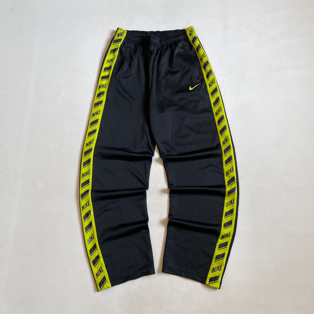 Nike Vintage Baggy Trackpants Full Taped || not parasut cargo adidas ...