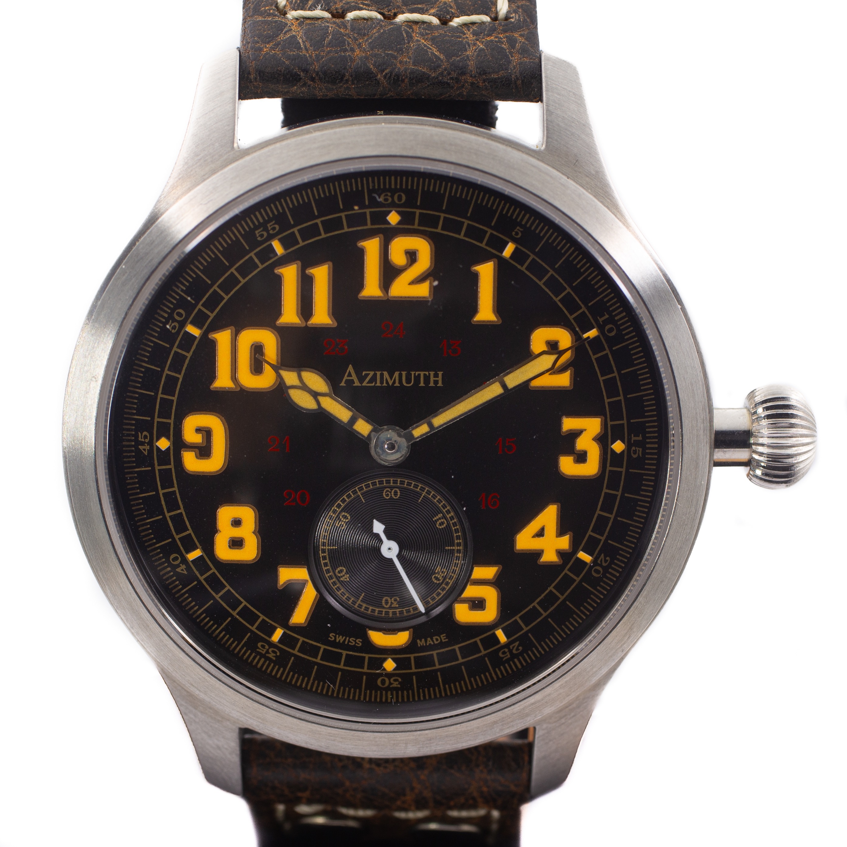 NOS Azimuth Bombardier Military IV, Luxury, Watches on Carousell