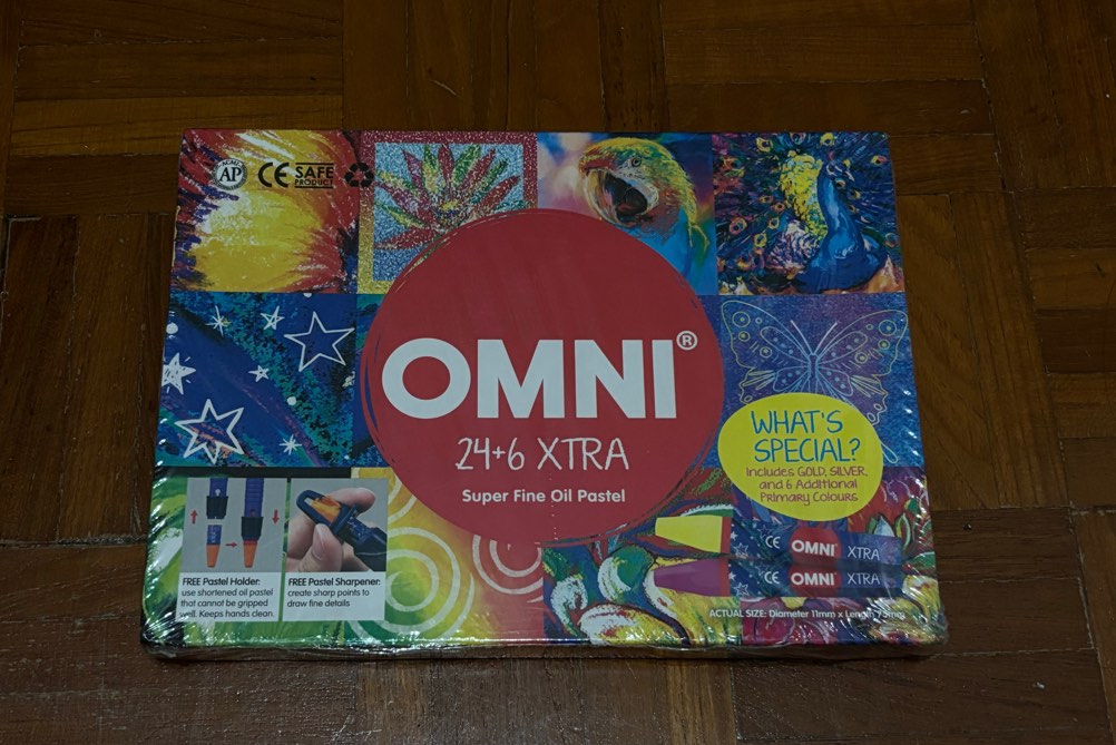 OMNI Oil Pastel, Hobbies & Toys, Stationery & Craft, Craft Supplies ...