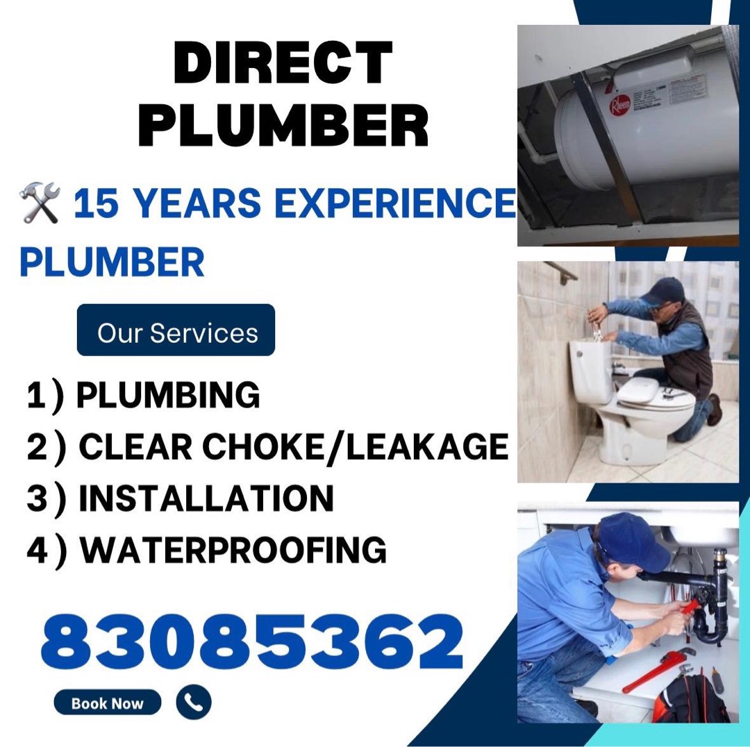 Plumbing Services / 24/7 Plumber / Toilet Choke / installation / shower / tap / handyman ...