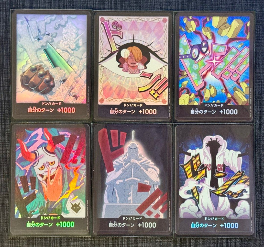 Smoker DON!! Foil PRB02 Charlotte Pudding Koby Yamato Kyros Caesar one ...
