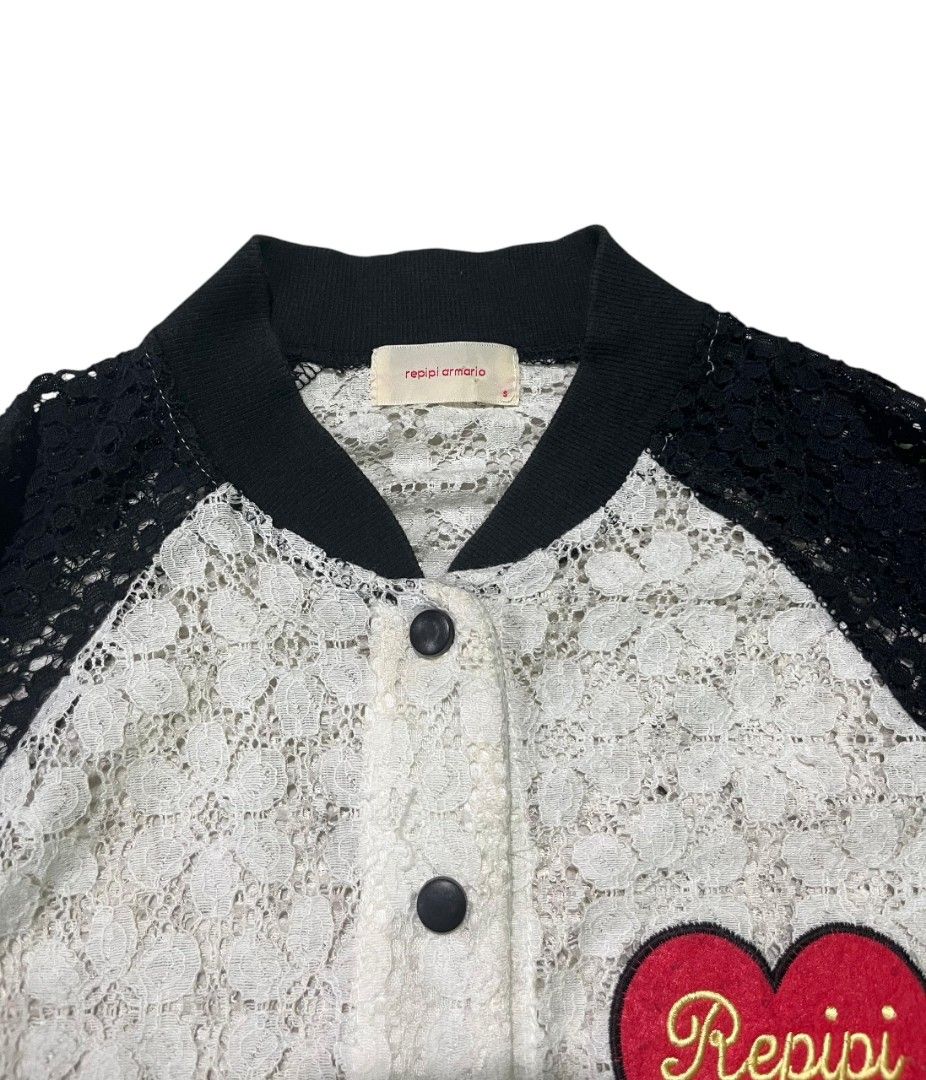Repipi armario varsity jacket mesh laces floral bordir toweel y2k ...