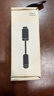 Sonos line in adapter For Sale | Carousell Singapore