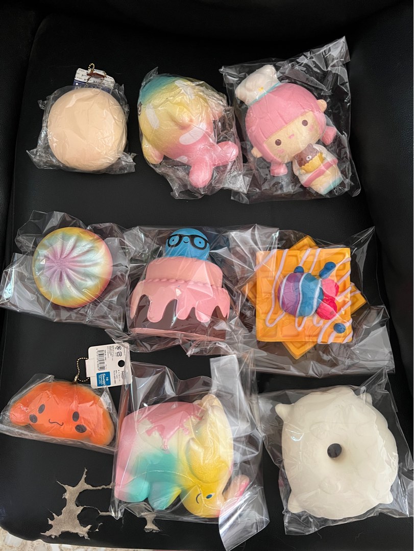 Squishy set ready, Toys & Collectibles, Mainan di Carousell