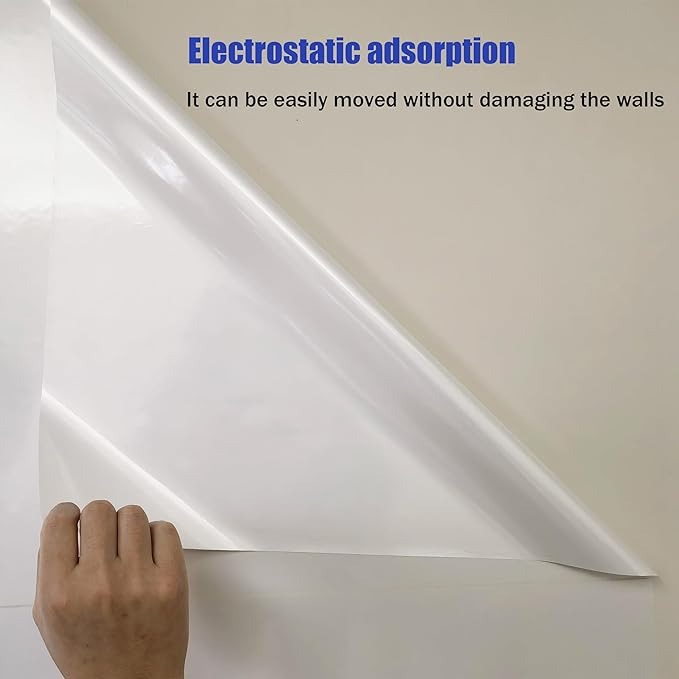 ELECTROSTATIC Self-Attached Projector Screen Wallpaper - Ultra HD 8K/4K ...