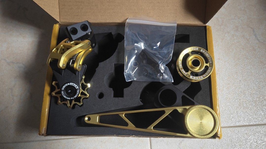 UJ UnionJack rear derailleur 7 speed angle adjustable for Brompton C ...