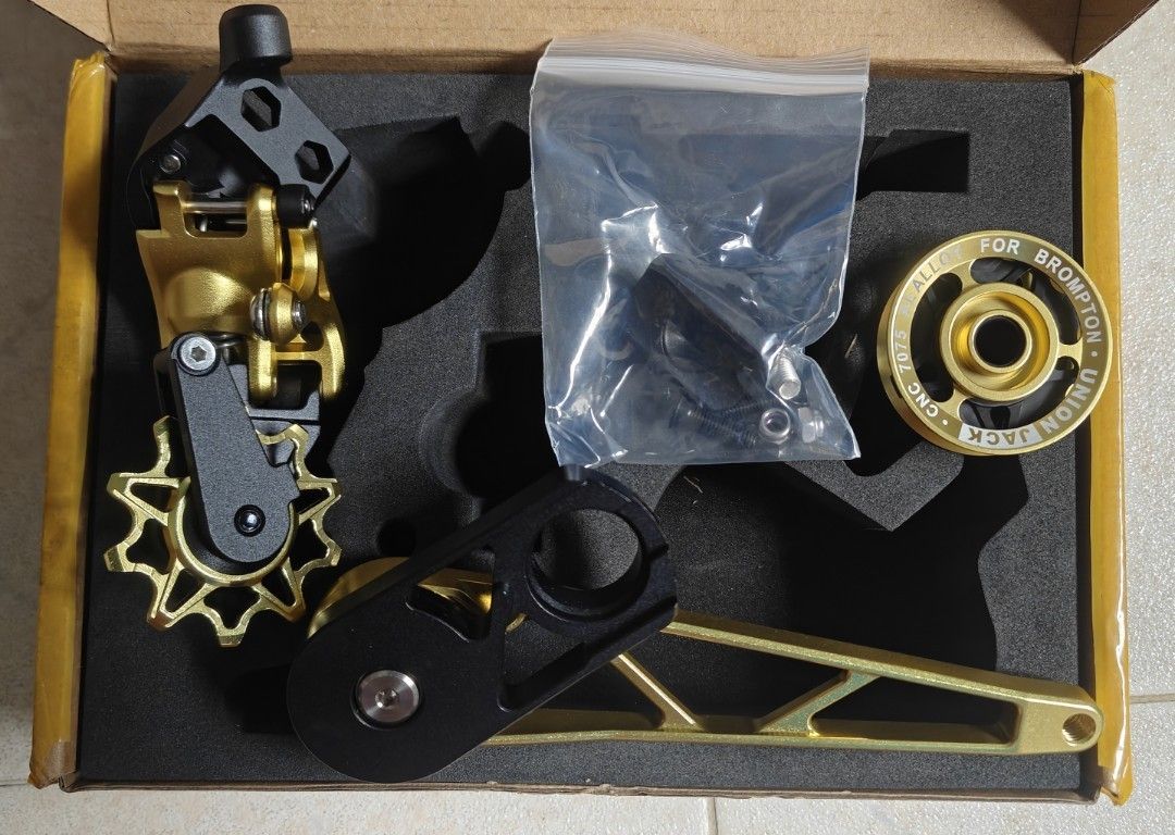 UJ UnionJack rear derailleur 7 speed angle adjustable for Brompton C ...