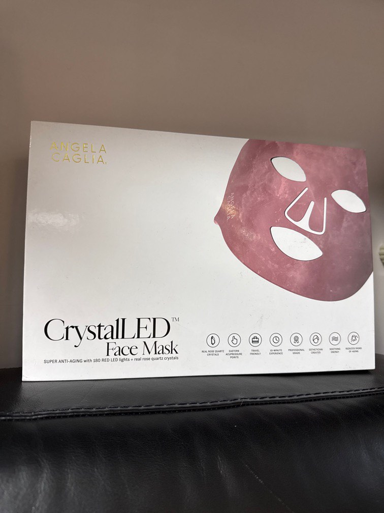 急放！！ 面膜機 angela caglia crystal LED Face mask, 美容＆個人護理, 健康及美容 - 皮膚護理, 面部 ...