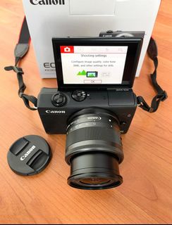 CANON EOS M50 WIFI TOUCH SCREEN WITH 15-45MM IS STM KIT LENS ( 99% TIP ...