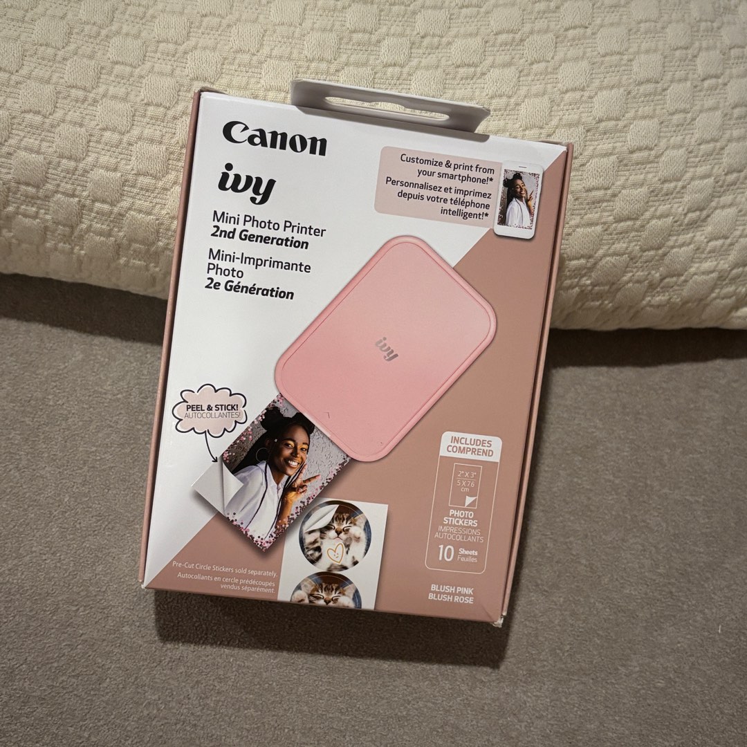 Canon Ivy Mini Photo Printer 2nd Generation, Computers & Tech, Printers ...