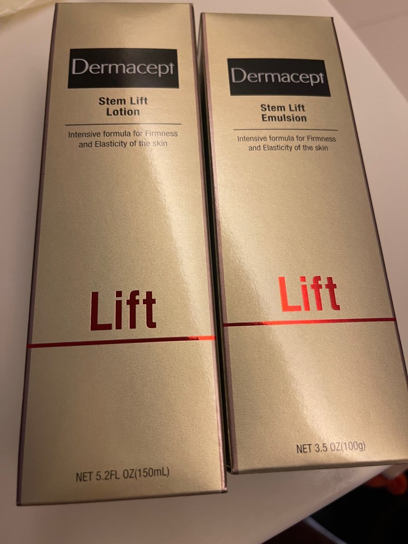 Dermacept 精華及乳液Stem Lift Emulsion & Stem Loft Lotion, 美容＆個人護理, 健康及美容 ...
