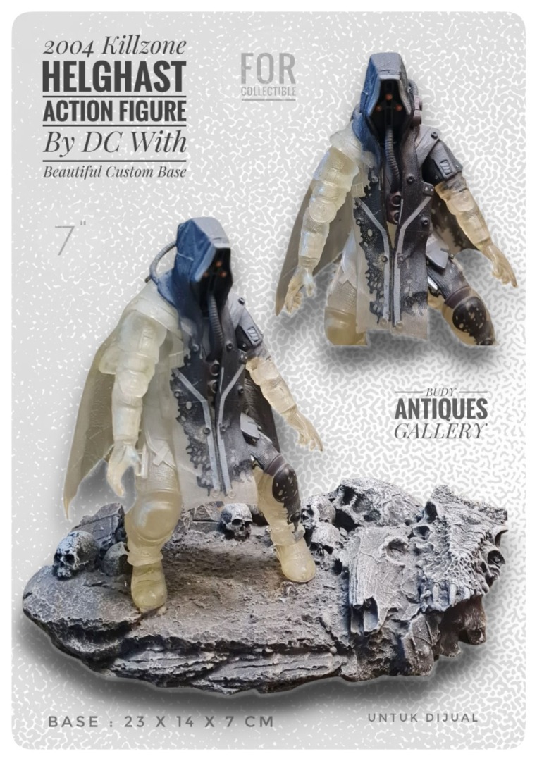 Diorama 2004 Killzone Helghast Action Figure By DC With Beautiful ...