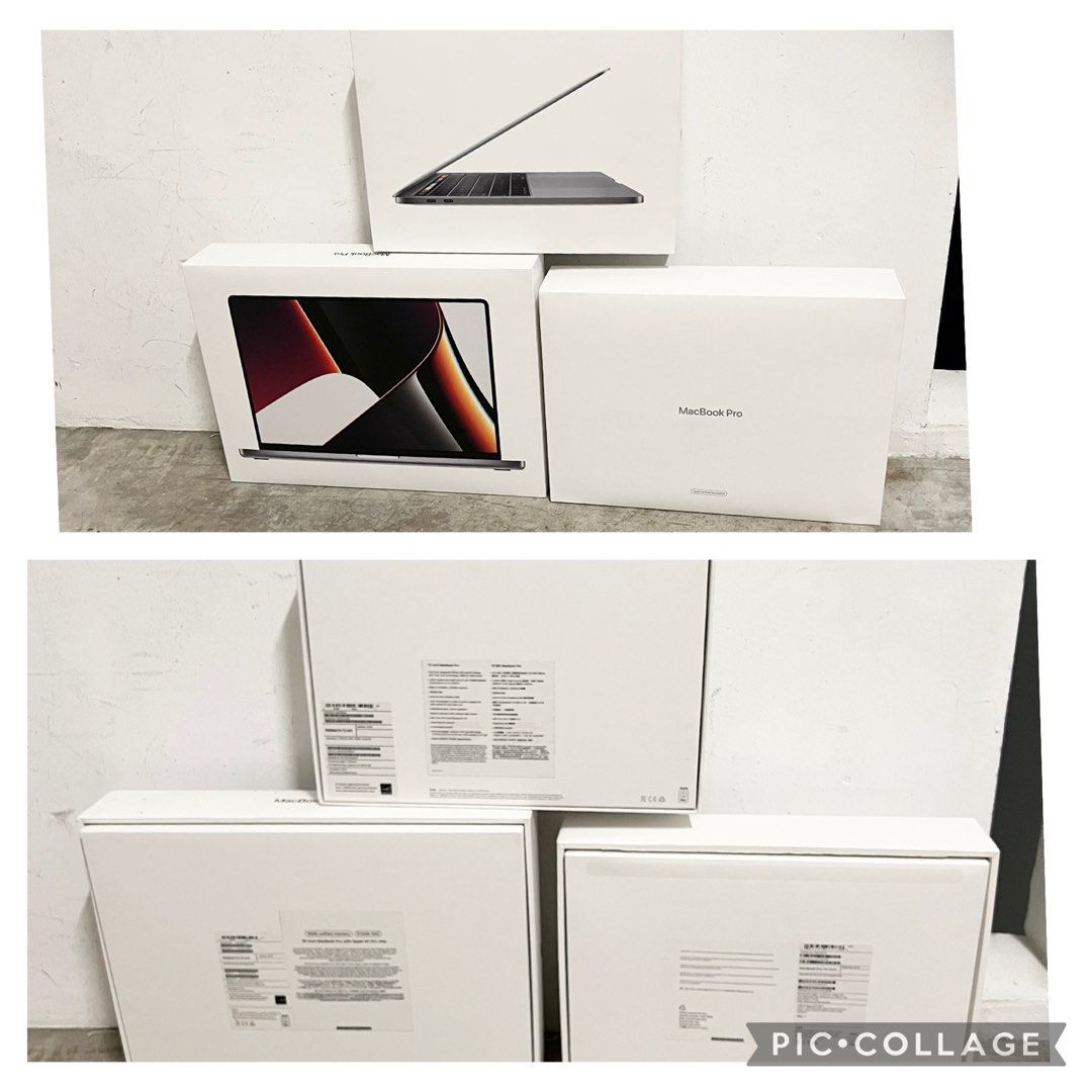Empty boxes for Apple MacBook Pro 16”, MacBook Pro 14”, MacBook Pro 13 ...