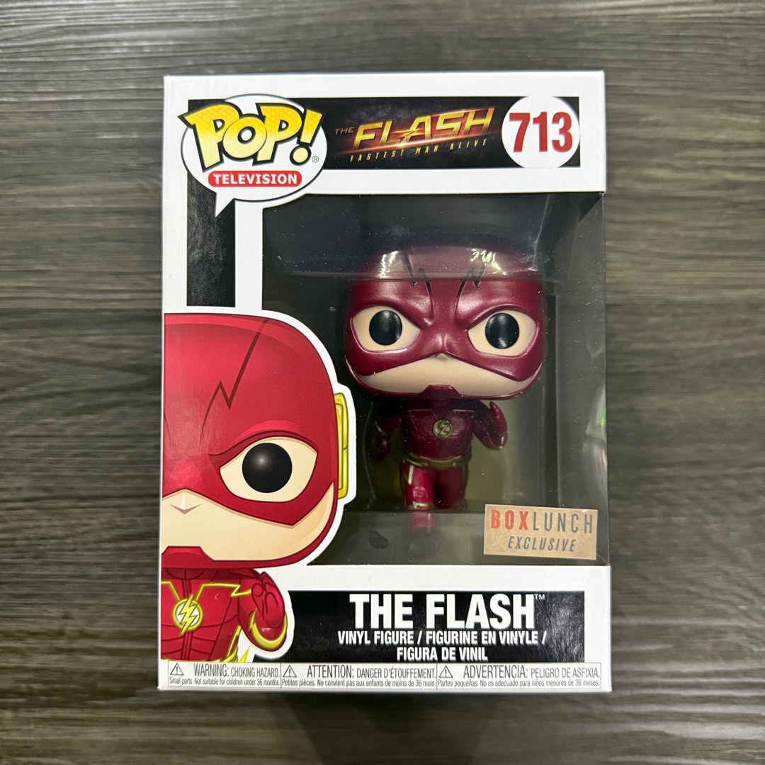 Funko Pop Television #713: CW The Flash - The Flash (Metallic ...