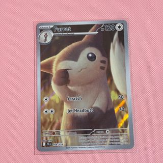 Furret AR 110/100 sv9 battle partners japanese pokemon tcg cute pokemon ...