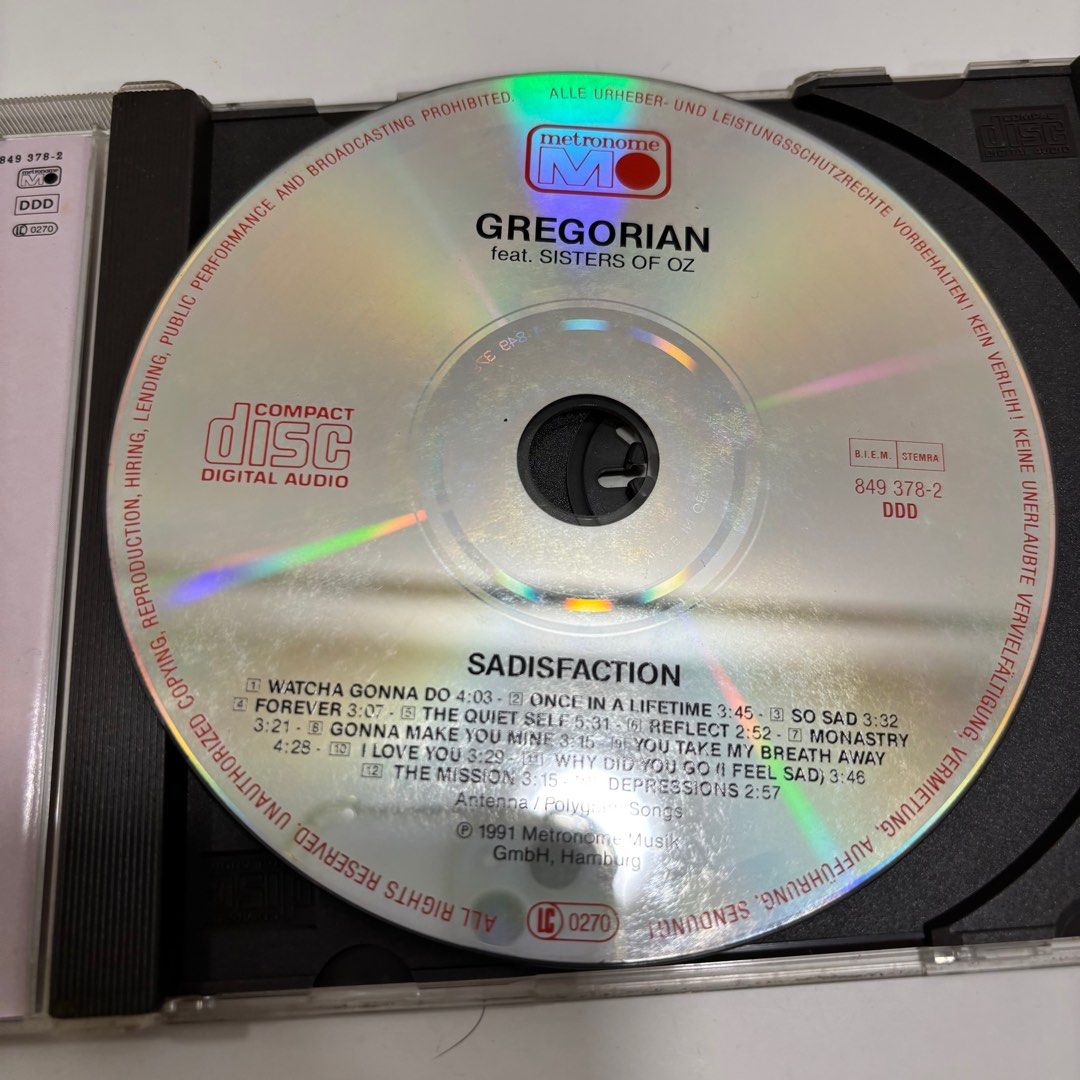 gregorian sadisfaction discogs