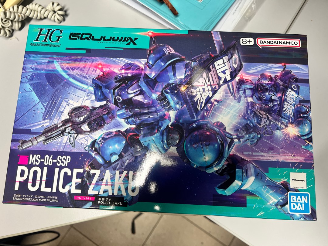 HG 1/144 MS-06-SSP Police Zaku Model Kit, Hobbies & Toys, Toys & Games ...
