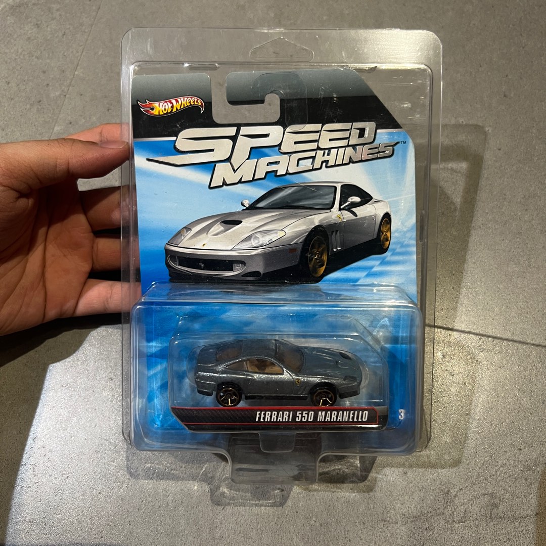 Hot Wheels Speed Machines Ferrari 550 Maranello RLC Premium, Hobbies ...
