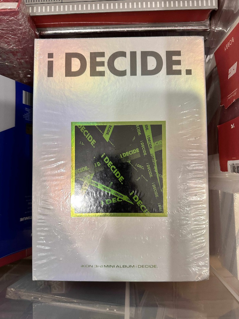 iKON 3rd MINI ALBUM [i DECIDE] (Green ver.), Hobbies & Toys ...