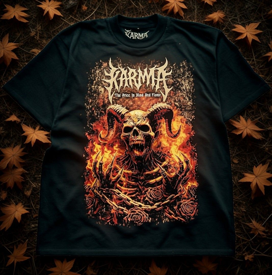 Kaos Oversize Pria Street Wear Band Lawless Seringai Maternal ...