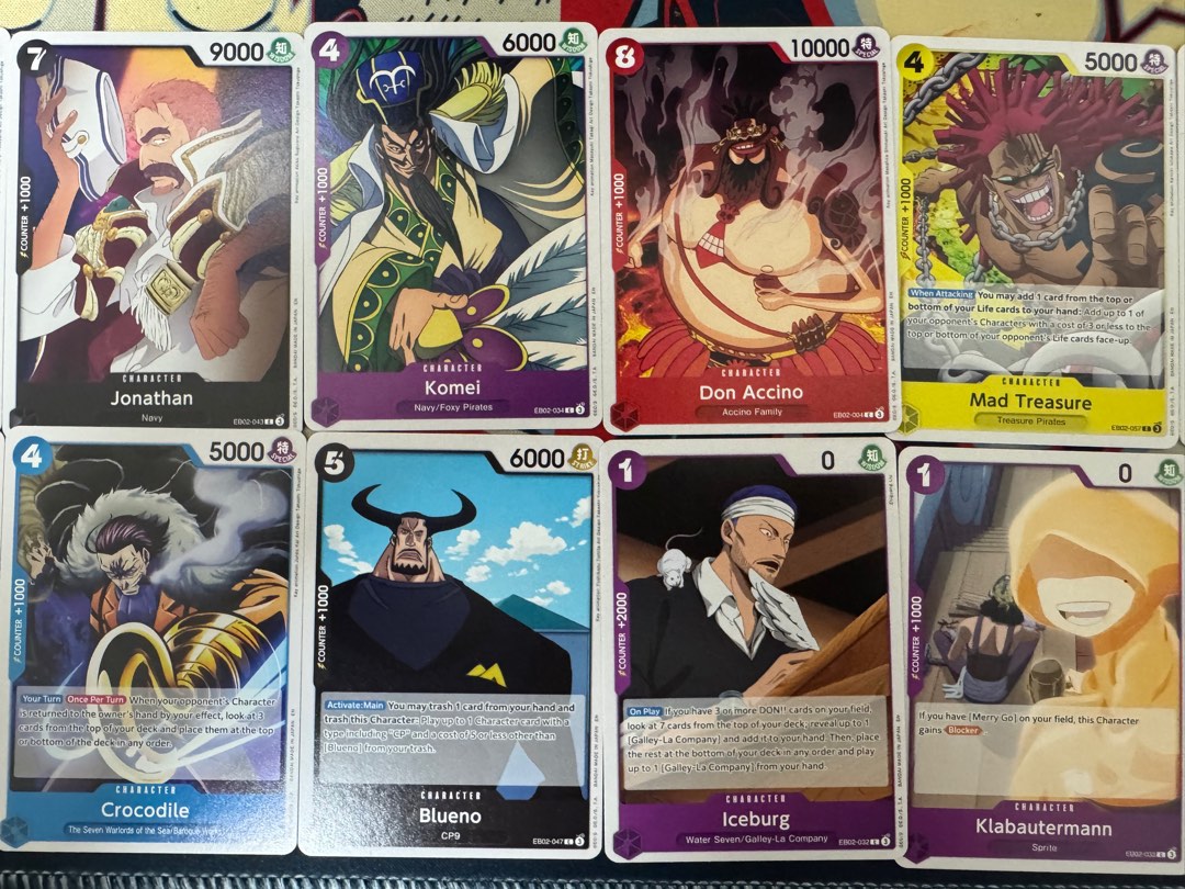 One Piece Card Game - EB02 Character Cards complete set (Common ...